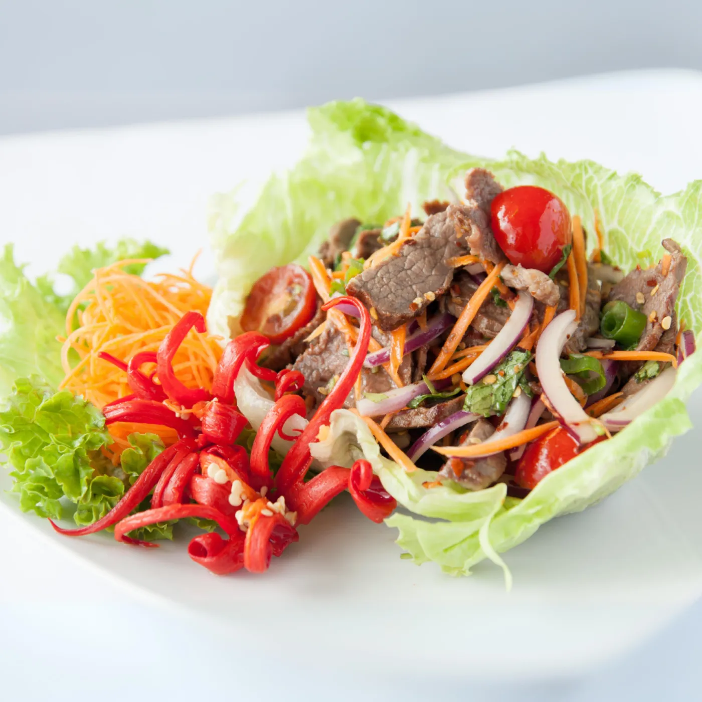 S2. Yam Nuah / ยำเนื้อ 🌶️ - Ayutthaya Thai-Food-Restaurant, Bocholt